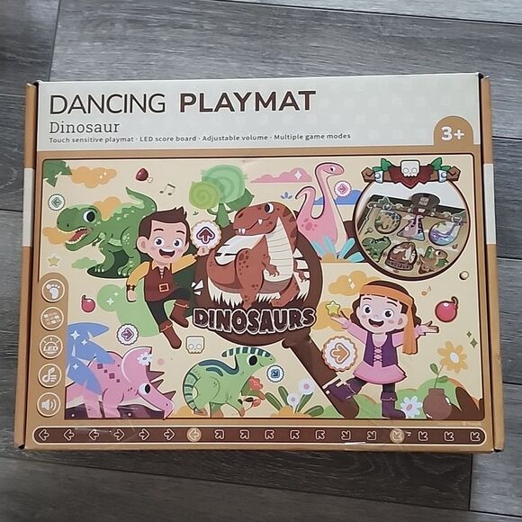 Toys | Dinosaur Dancerhythm Stepping Mat Adjustable Volume Play Mat ...